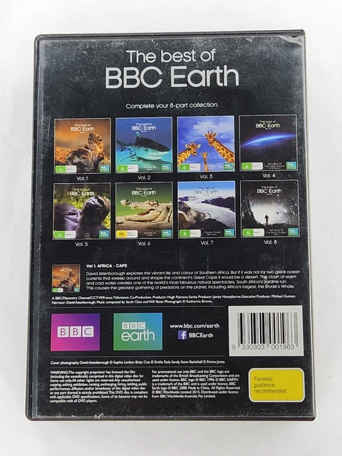 THE BEST OF BBC Earth - David Attenborough (DVD) 8 Disc Set £12.09 - PicClick UK