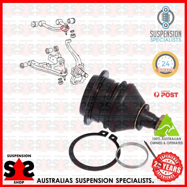 UPPER FRONT AXLE Ball Joint Suit TOYOTA LandCruiser Prado 3.0 D (KZJ120_, EUR 37,96 - PicClick FR