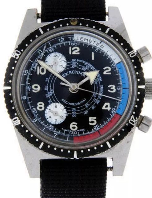 TELEMETER EXACTIMA WATCH £150.00 - PicClick UK