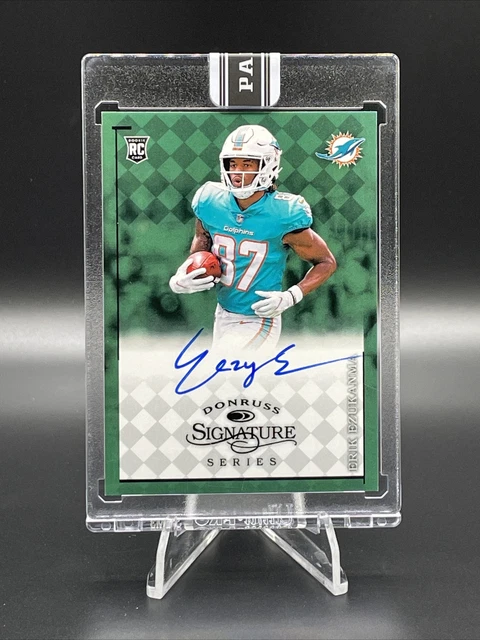 EAZY-E 2022 DONRUSS Signature Series RC Erik Ezukanma sur carte voiture ...