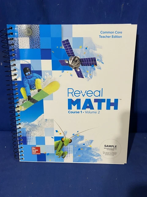 2020 MCGRAW HILL Reveal Math Course 1 Common Core Teacher Edition ...