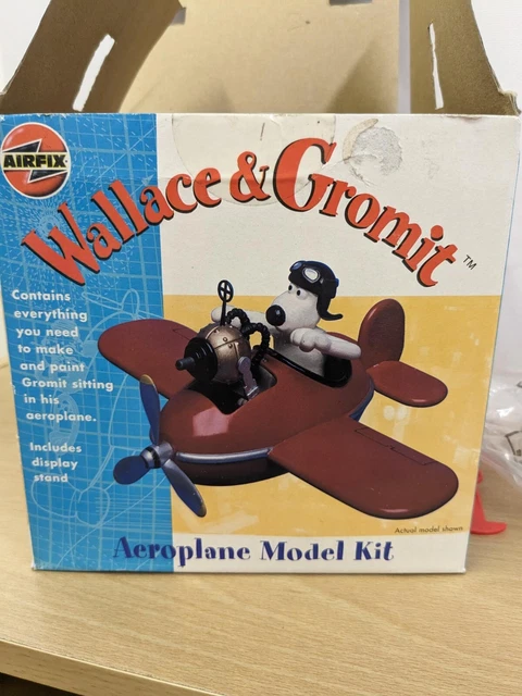 WALLACE & GROMIT Airfix Aeroplane Model Kit £19.99 - PicClick UK