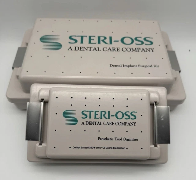 STERI-OSS PROSTHETIC TOOL Organizer + Dental Implant Surgical Kit EUR ...