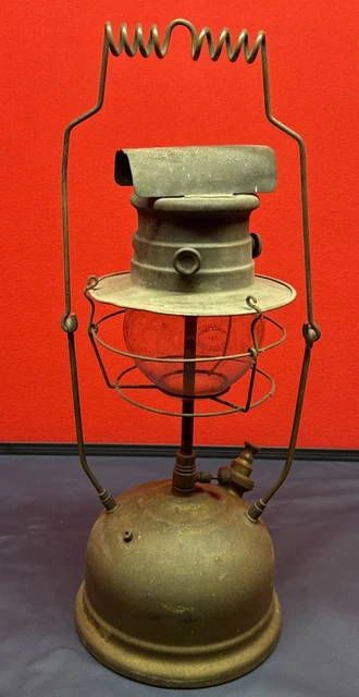VINTAGE TILLEY PL53 Brass Paraffin Lamp £99.52 - PicClick UK