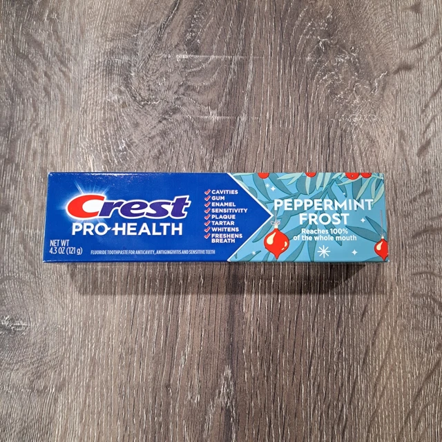 CREST PRO-HEALTH PEPPERMINT Toothpaste Gel, 121g $52.65 - PicClick CA