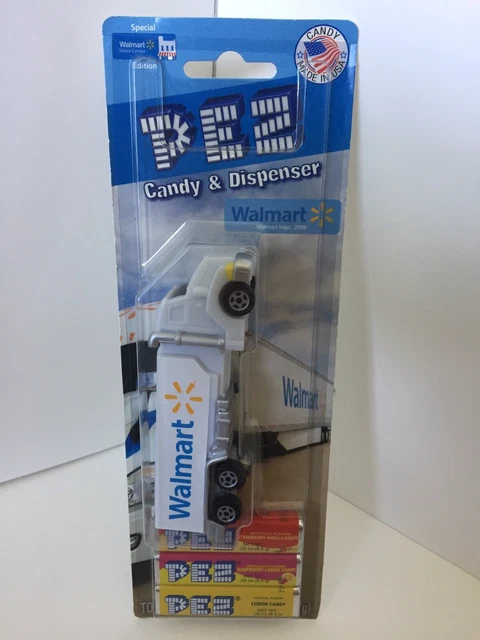 PEZ WALMART SEMI Truck Candy Dispenser Collector Exclusive NIP Big Rig ...
