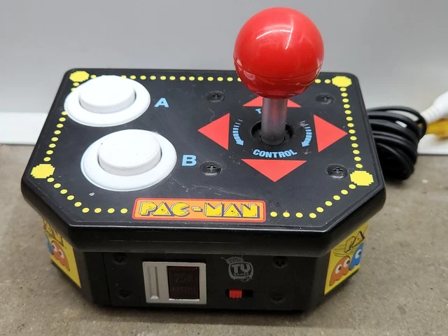 JAKKS PACIFIC PAC-MAN Retro Plug- N- Play Arcade TV Games 2009. Tested ...