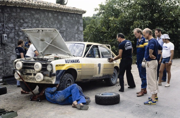 BJORN WALDEGARD HANS Thorszelius, Ford Escort RS 1800 WRC Rally 1979 ...