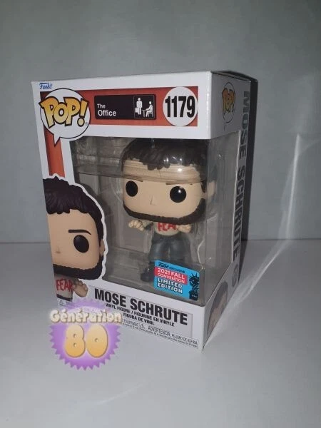 FUNKO POP MOSE Schrute 1179 The Office 2021 Fall Convention Limited ...
