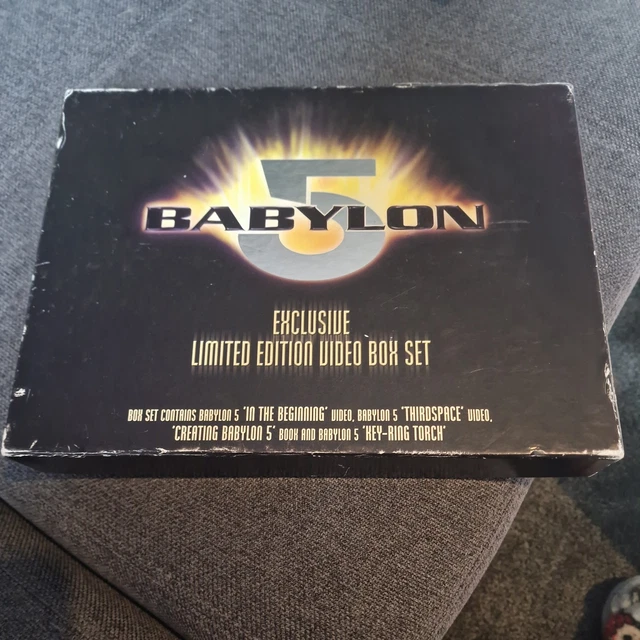 BABYLON 5 - Limited Edition Video Box Set - English language PAL VHS ...