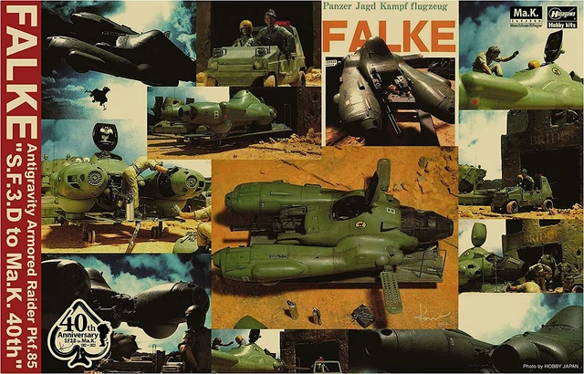 MASCHINEN KRIEGER ANTI-GRAVITY Fighter Pkf.85 Falke Ma.K.40th model kit ...