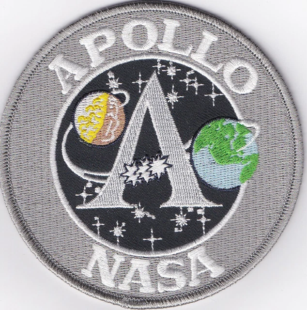 APOLLO PROGRAM AUFNÄHER. Offizielles NASA Logo. EUR 5,49 - PicClick DE