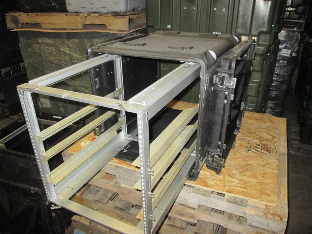 RACKMOUNT 11U X24 Slide Out ECS Legacy Composite Shock Mount Shockmount ...