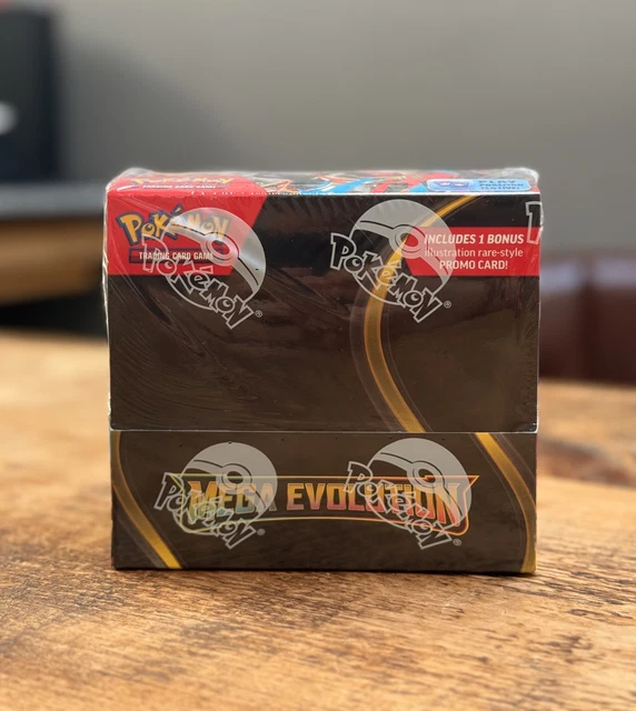 POKEMON MEGA EVOLUTIONS Enhanced Booster Display Box 36 Packs & Promo ...