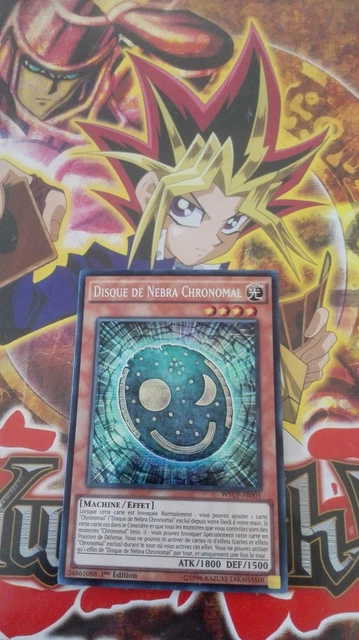 CARTE YU-GI-OH! DISQUE de Nebra Chronomal WSUP-FR001 Française / disk ...
