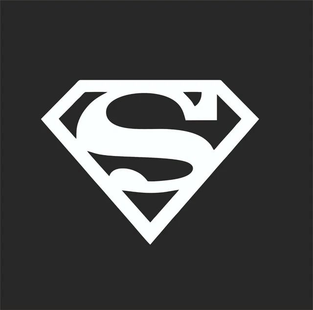 SUPERMAN LOGO CAR Bumper Sticker Vinyl Decal Van Window Winscreen £1.80 ...
