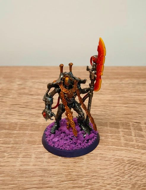 NECRON OVERLORD WITH Tachyon arrow / Warhammer 40k / Well Painted EUR ...