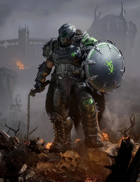 DOOM: THE DARK Ages - DOOM Slayer Verdant Skin 🟢 ALL PLATFORMS EUR 3,00 ...