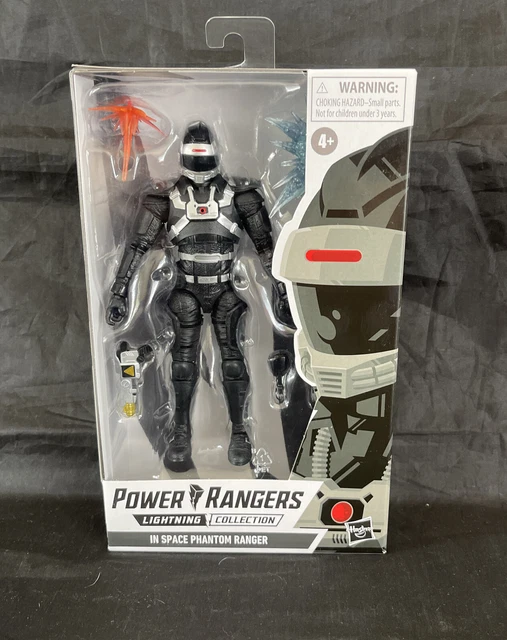 POWER RANGERS IN Space Phantom Ranger Lightning Collection 6-Inch ...