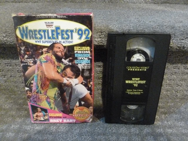 WWF WRESTLEFEST 92’ 1992 (DVD) Coliseum Video Macho Man Randy Savage ...