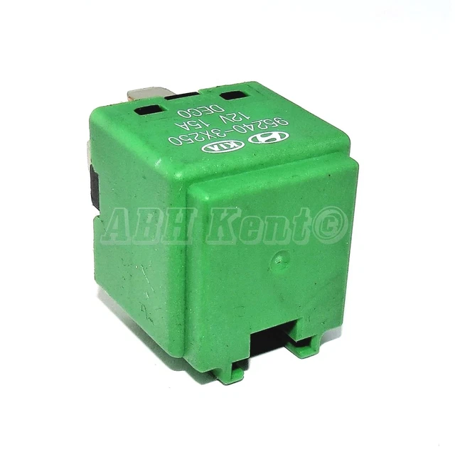 877-KIA HYUNDAI (2000-2015) 5-Pin Multi-Use Green Relay 95240-3X250 ...