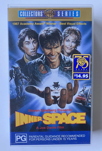 INNER SPACE [VHS] Warner Bros Sell-Thru Video Tape Joe Dante InnerSpace ...