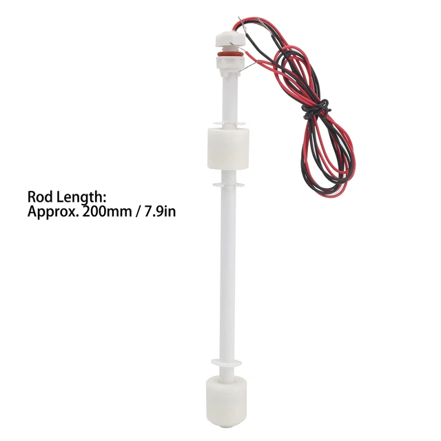 PP FLOAT SWITCH Plastic Liquid Level Controller Detection Indication ...