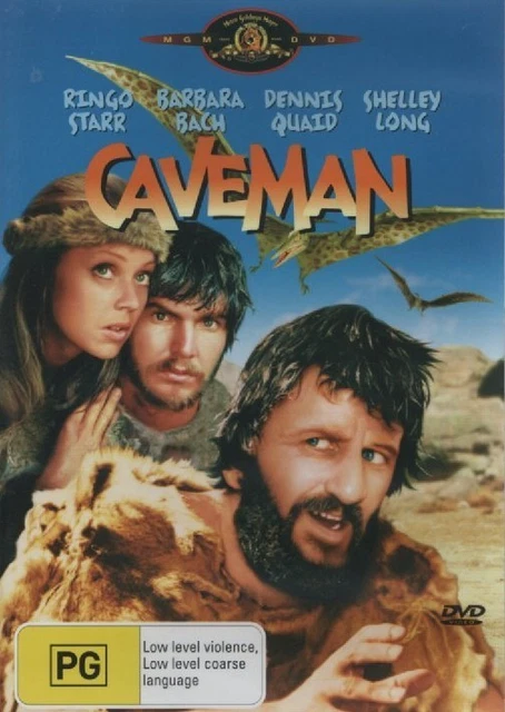 CAVEMAN - RINGO Starr Shelley Long- DVD - N&S -Never played -R 4 PAL £8 ...