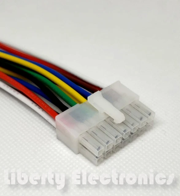 NEW 14 PIN AUTO STEREO WIRE HARNESS PLUG for Dual XVM279BT Media ...