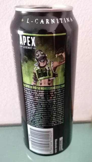 MONSTER ENERGY ORIGINAL Limited Edition APEX Legend's - Full / Piena ...