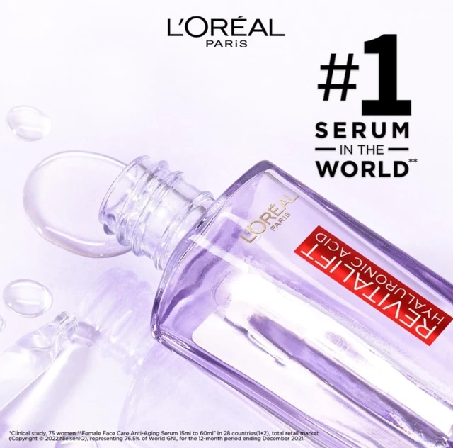 L'OREAL L'ORÉAL PARIS Revitalift Filler with 1.5% Hyaluronic Acid Anti ...