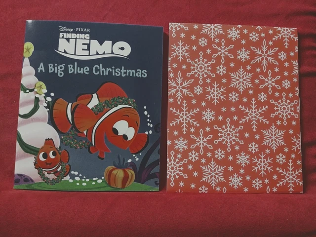 DISNEY PIXAR FINDING Nemo: A Big Blue Christmas Paperback 2023 BRAND ...