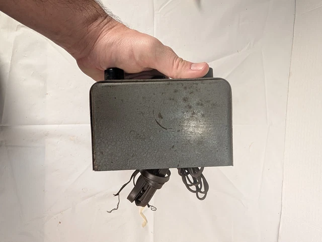 REGENCY SIGNAL BOOSTER TV Antenna Amplifier Vintage Tube Unit Frayed ...