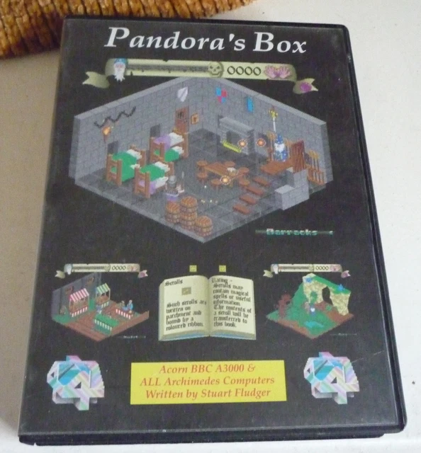 PANDORA'S BOX ACORN BBC A3000 & Archimedes Floppy Disk Fourth Dimension ...