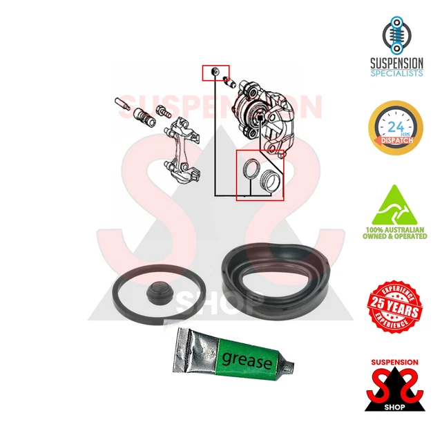REAR AXLE REPAIR Seal Kit, Brake Caliper Suit VOLVO S80 4.4 V8 AWD S80 II (124) $38.43 - PicClick AU