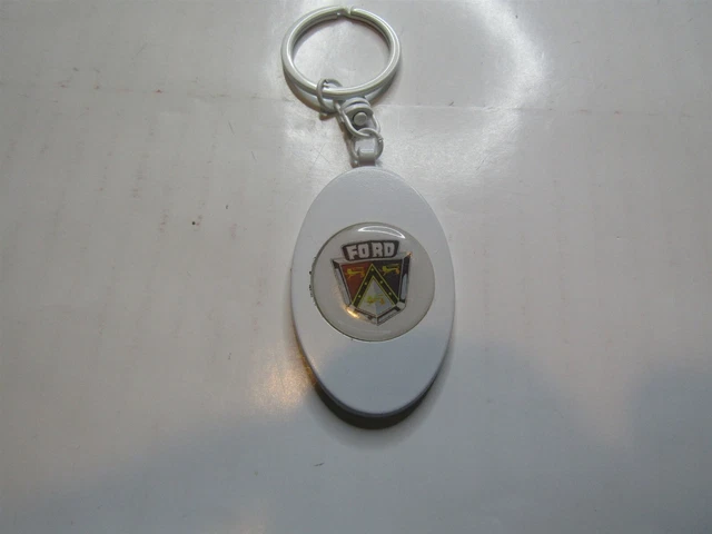 1940'S 1950'S 1960'S FORD CREST EMBLEM LOGO VINTAGE KEYCHAIN KEYRING ...