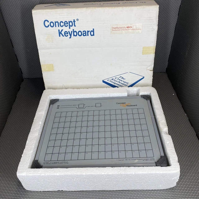 VINTAGE CONCEPT KEYBOARD Quarto BBC Model Q128A For Apple IIe/GS With ...