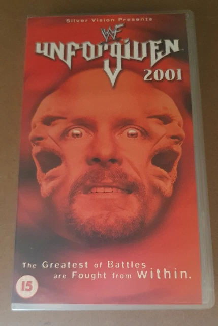 WWF UNFORGIVEN 2001 VHS Video Tape Wrestling WWE WCW ECW NWO AEW £4.99 ...