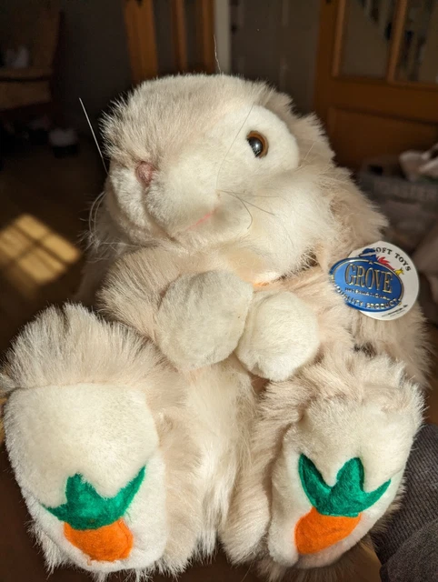 GROVE INTERNATIONAL BUNNY Rabbit Bear. Teddy Bear Rabbit. Lovely Teddy ...