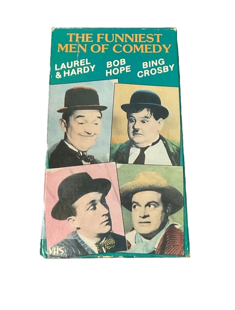 VINTAGE VHS FUNNIEST Men of Comedy: Bob Hope Bing Crosby. Silver Screen ...