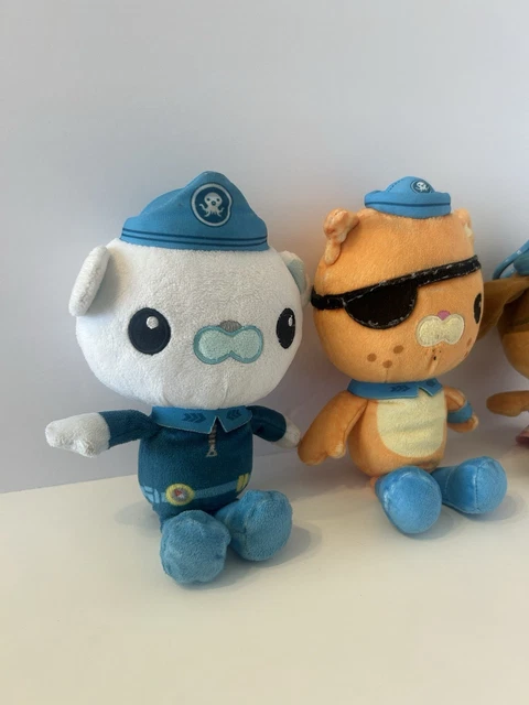 FISHER PRICE DISNEY Jr Octonauts Kwazii Barnacles Peso Paani 7” Plush ...