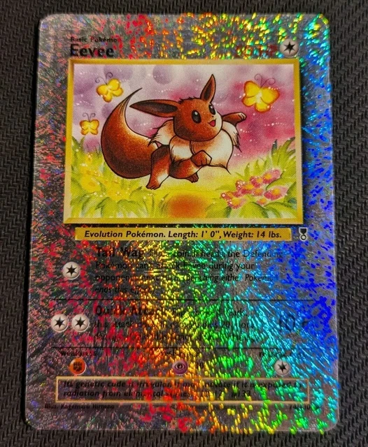 POKÉMON EEVEE 74/110 Legendary Collection Reverse Foil! £99.99 ...