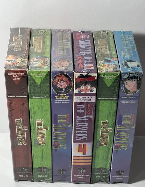 THE SLAYERS 6 Vhs Collection Try Next New Anime £44.19 - PicClick UK