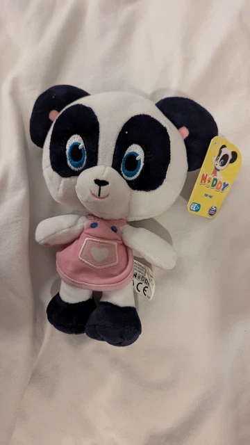 NODDY TOYLAND, DETECTIVE Pat-Pat Panda Plush Soft Toy 8" New With Tags ...