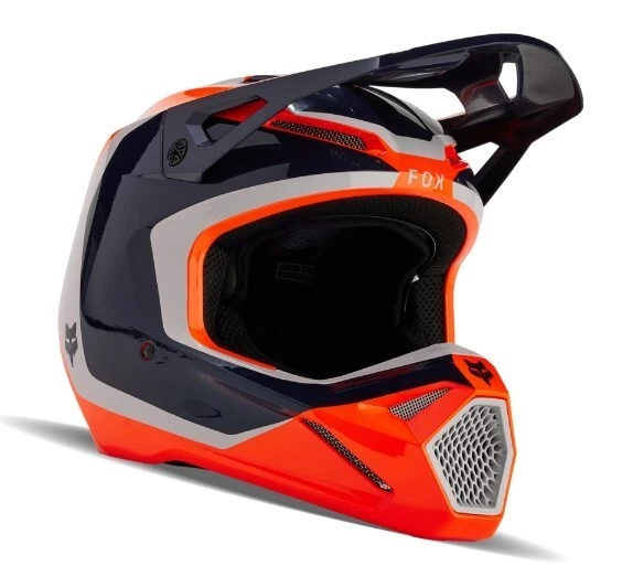 CASQUE MOTOCROSS FOX 2024 Racing V1 NITRO Orange Taille M EUR 189,99 ...
