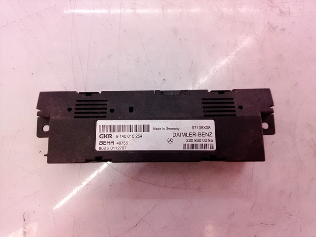 2208300085 BOITIER DE Commande Pour Climatiseur/Chauffage / 9140010254 ...