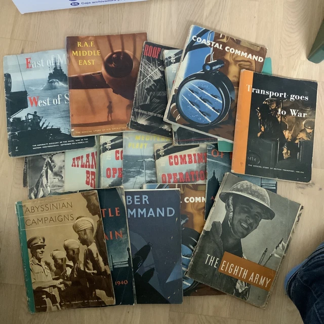 LARGE COLLECTION OF WWII Books, Army Navy RAF Etc. £5.95 - PicClick UK