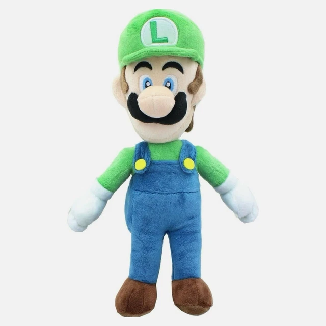 SUPER MARIO LUIGI Plush Soft Toy 2019 Nintendo Official 27cm £7.99 ...