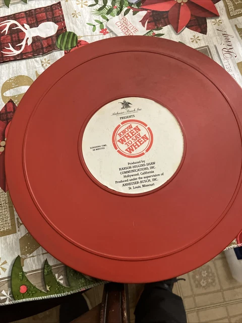 1980S ANHEUSER BUSCH Know When To Say When Dwi Film 16mm Driving School ...