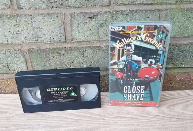 WALLACE & GROMIT- A Close Shave / Vhs Film 1995/ Bbc Video/ Used ...